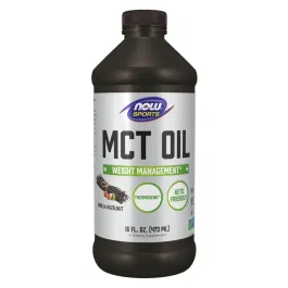 MCT Oil Liquid 473ml by Now Foods - For Vegans - HSNstore